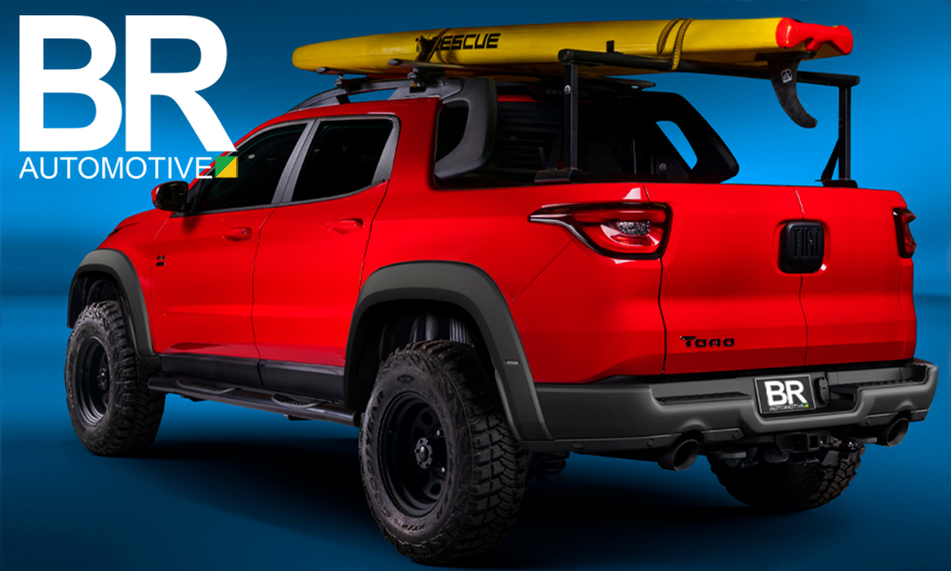 Fiat Toro 4x4 off-road? Projeção mostra inspiração na RAM 1500 TRX
