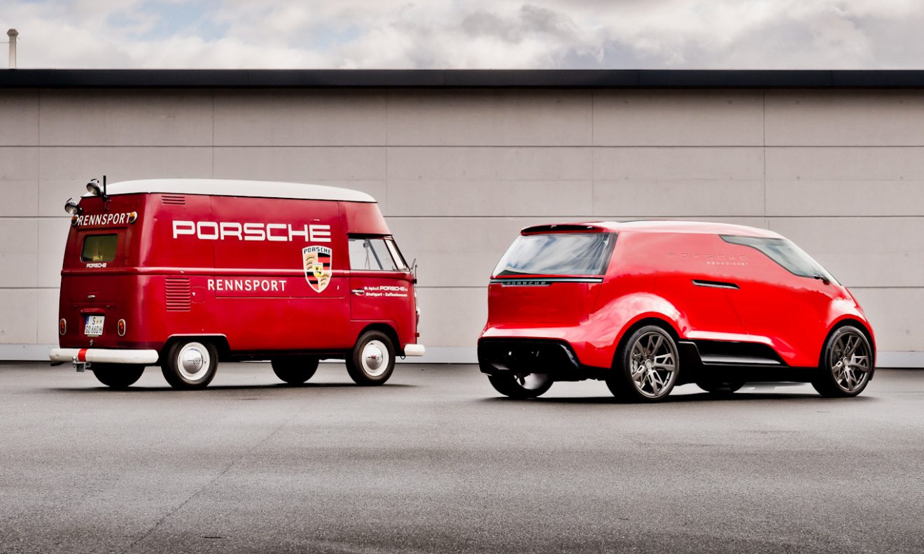 Kombi da Porsche? Marca alemã revela minivan conceito Renndienst