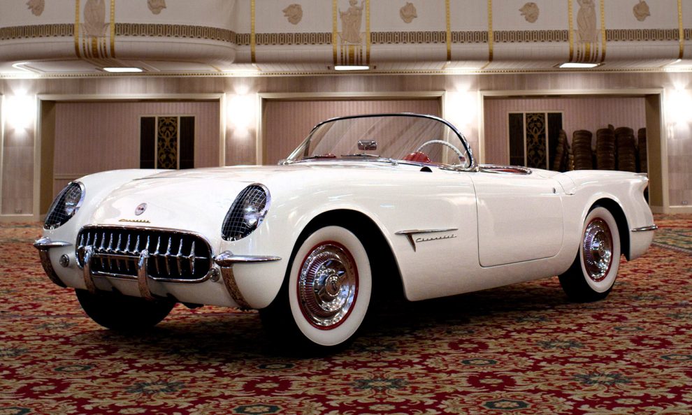Original 1953 Chevrolet Corvette Show Car on Display - Automais