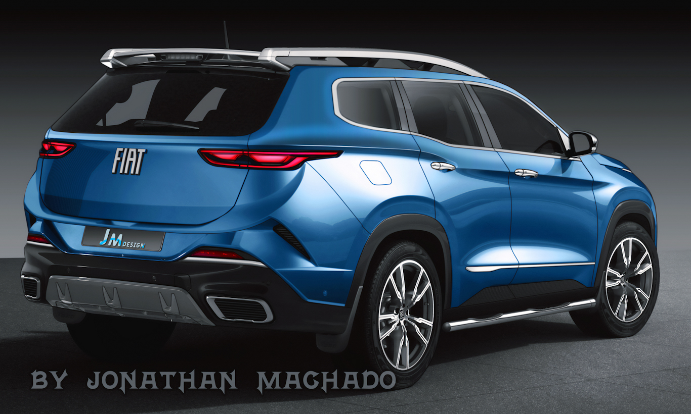 Projeção mostra como pode ficar o SUV da Toro com 7 lugares