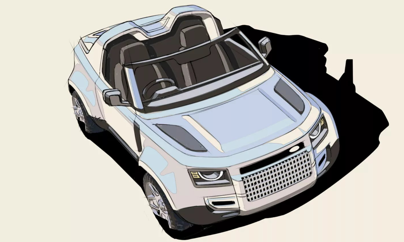 Land Rover Defender 90 vira um autêntico buggy de praia - Auto+ TV