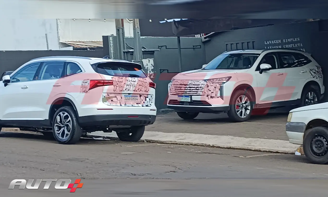 GWM Haval H6 2027 é flagrado no Brasil com detalhe curioso